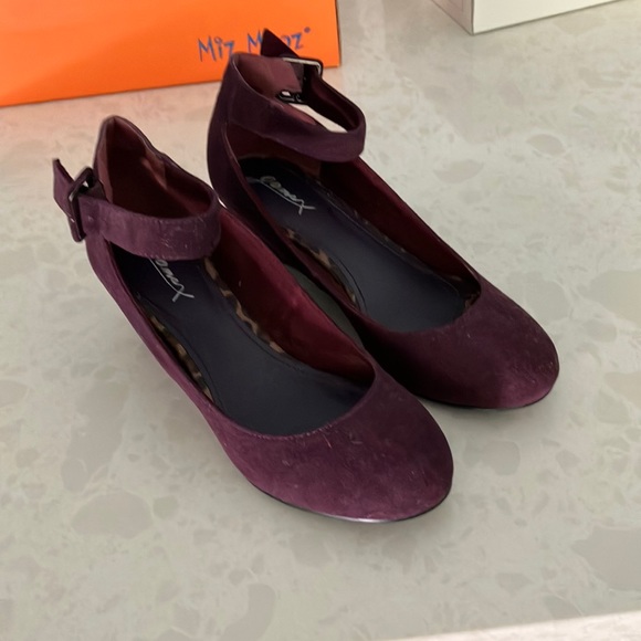 Shoes | Cute Rockabilly Pinup Deep Purple Wedges Shoes | Poshmark